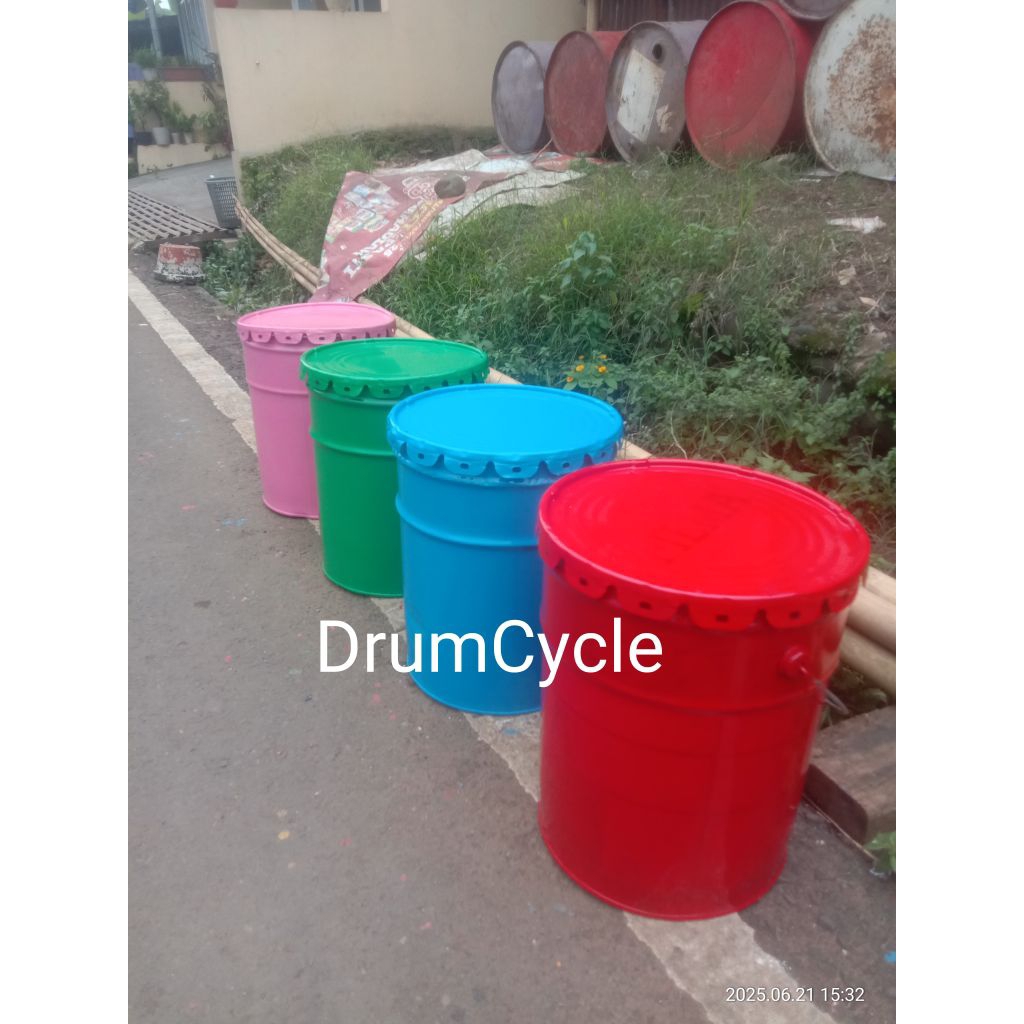 Jual tempat sampah mini, tong sampah, ember besi | Shopee Indonesia