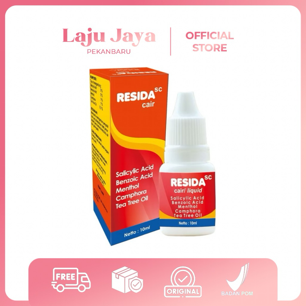 Jual Resida Liquid Cair 10ml — Obat Ampuh Panu, Kadas, Kurap, Jamur dan ...