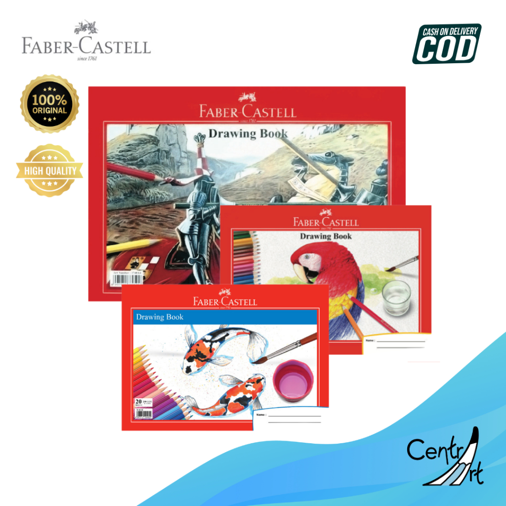 Jual Faber Castell buku gambar drawing book Sketchbook A4 / A3 Drawing ...