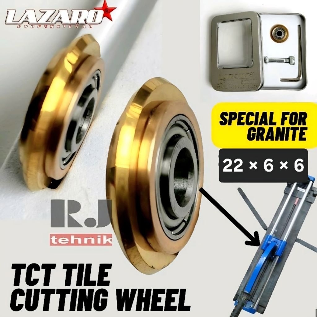 Jual Mata Pisau Tile Cutter Bearing Pisau Alat Potong Keramik Granit ...