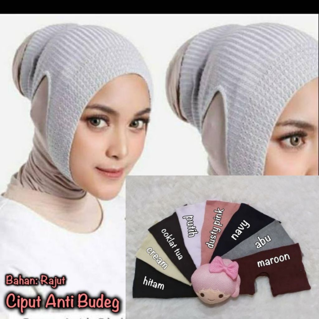 Jual CIPUT RAJUT ANTI BUDEG - BANDANA RAJUT MURAH PREMIUM GROSIR AMM ...