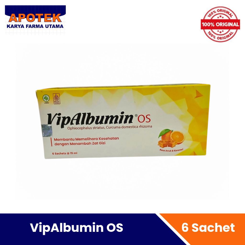 Jual VipAlbumin OS 6 Sachet | Shopee Indonesia