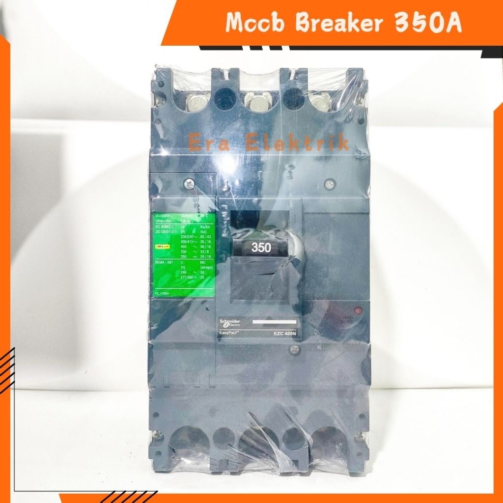 Jual Mccb Breaker Easypact EZC400F 300a 350a 400a | Shopee Indonesia