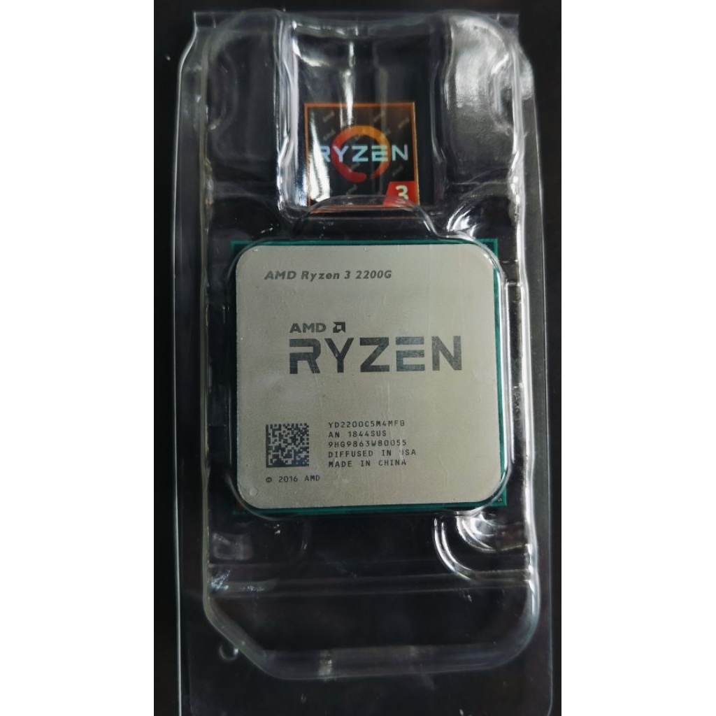 Jual AMD Ryzen 3 2200G Series Tray | Shopee Indonesia