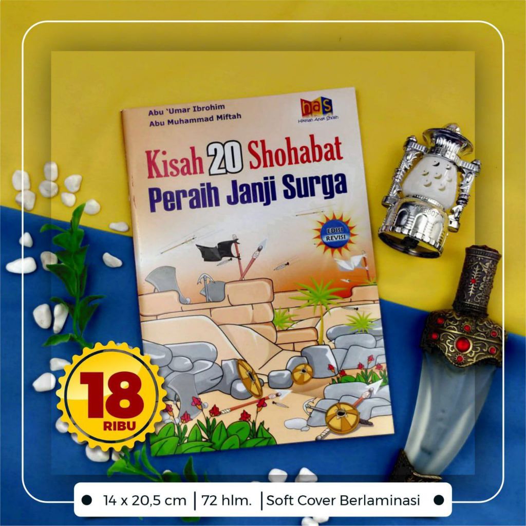 Jual KISAH 20 SAHABAT PERAIH JANJI SURGA | Shopee Indonesia