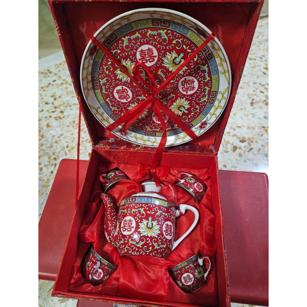 Jual Teaset Chinese Wedding / Teaset Pernikahan Phangteh / Teapai ...