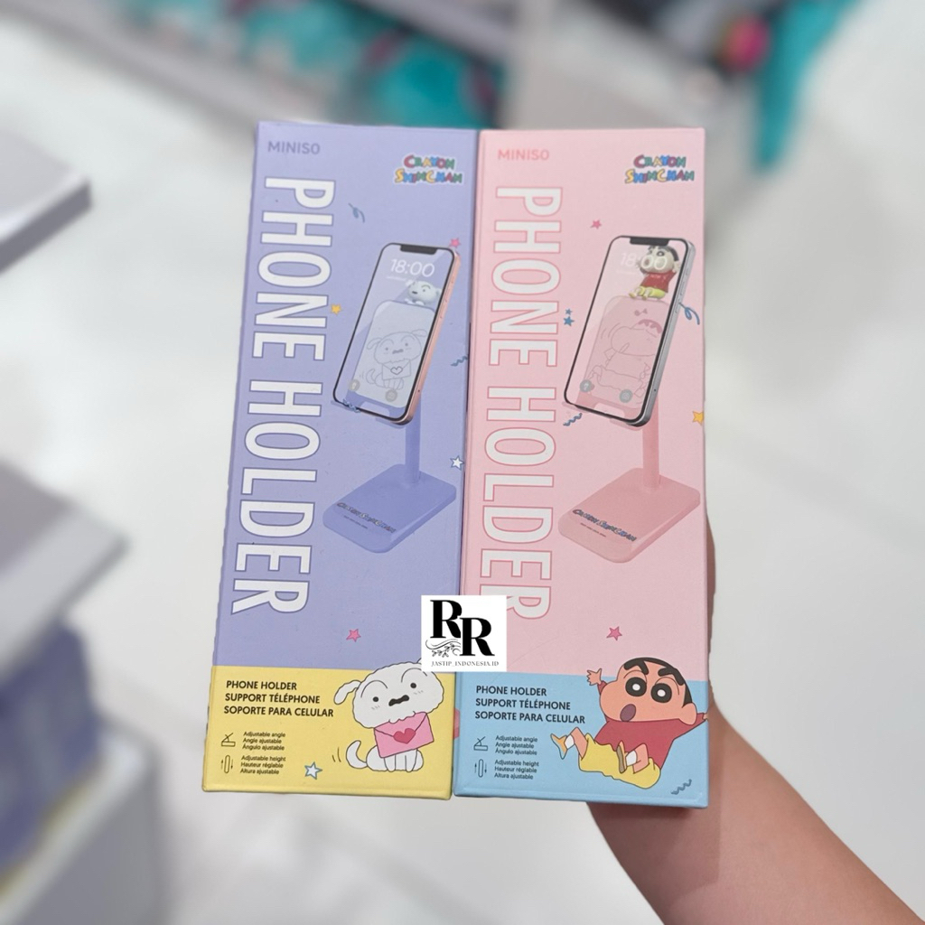 Jual Miniso x Crayon Shinchan - Phone Holder / Crayon Shinchan Super ...