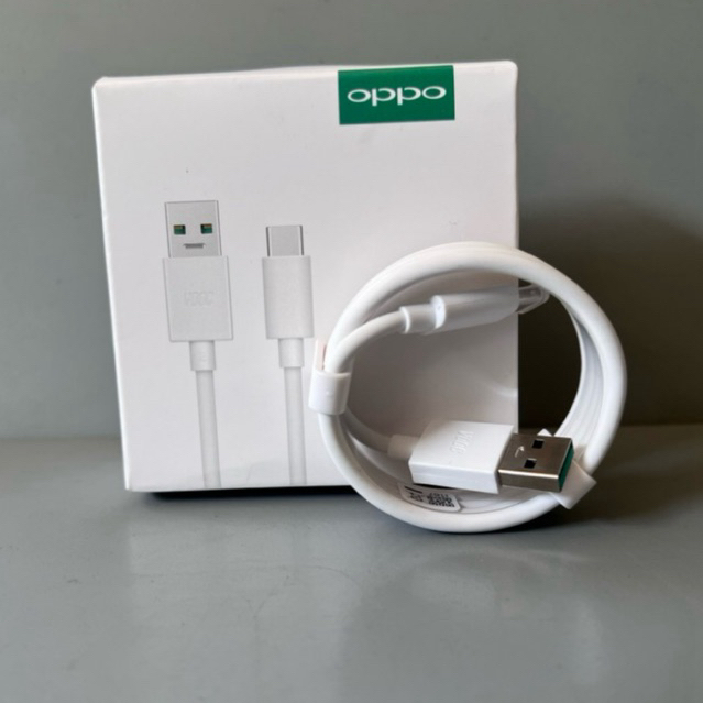 Jual Kabel Data Oppo VOOC & SUPER VOOC Type C 6,5A Fast Charging Flash ...