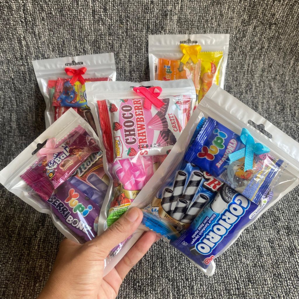 Jual Mini gift snack TERMURAH mini FREE Stiker kosong snack mini ...