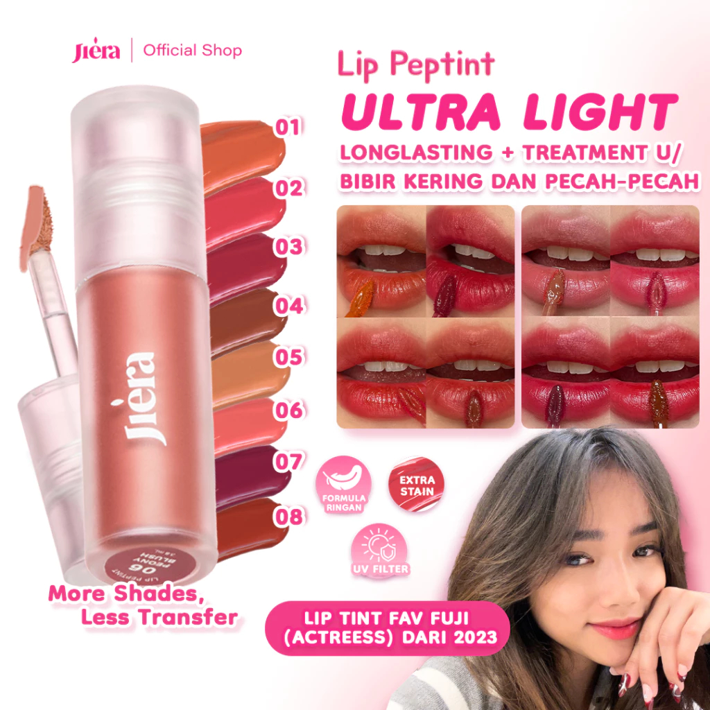 Jual JIERA Lip Peptint | Shopee Indonesia