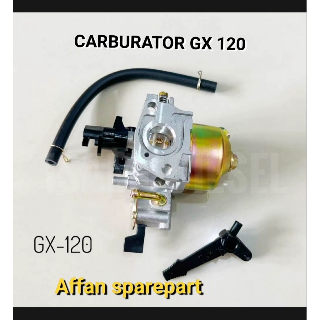 Jual CARBURATOR GX 120 / KARBURATOR HONDA GX 120 MESIN ( 4 PK ) | Shopee Indonesia