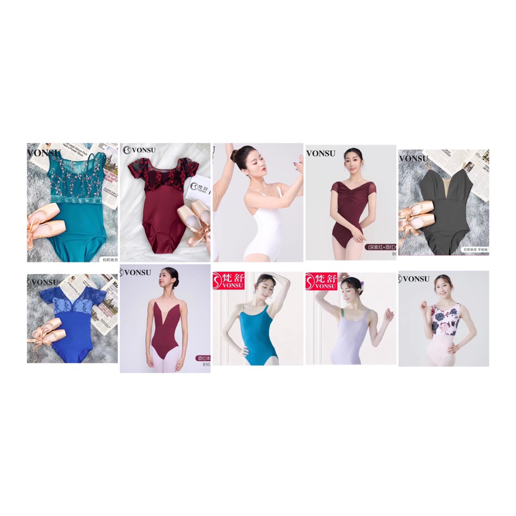 Jual READY STOCK Leotard Ballet vonsu / Baju Ballet vonsu / Baju balet ...