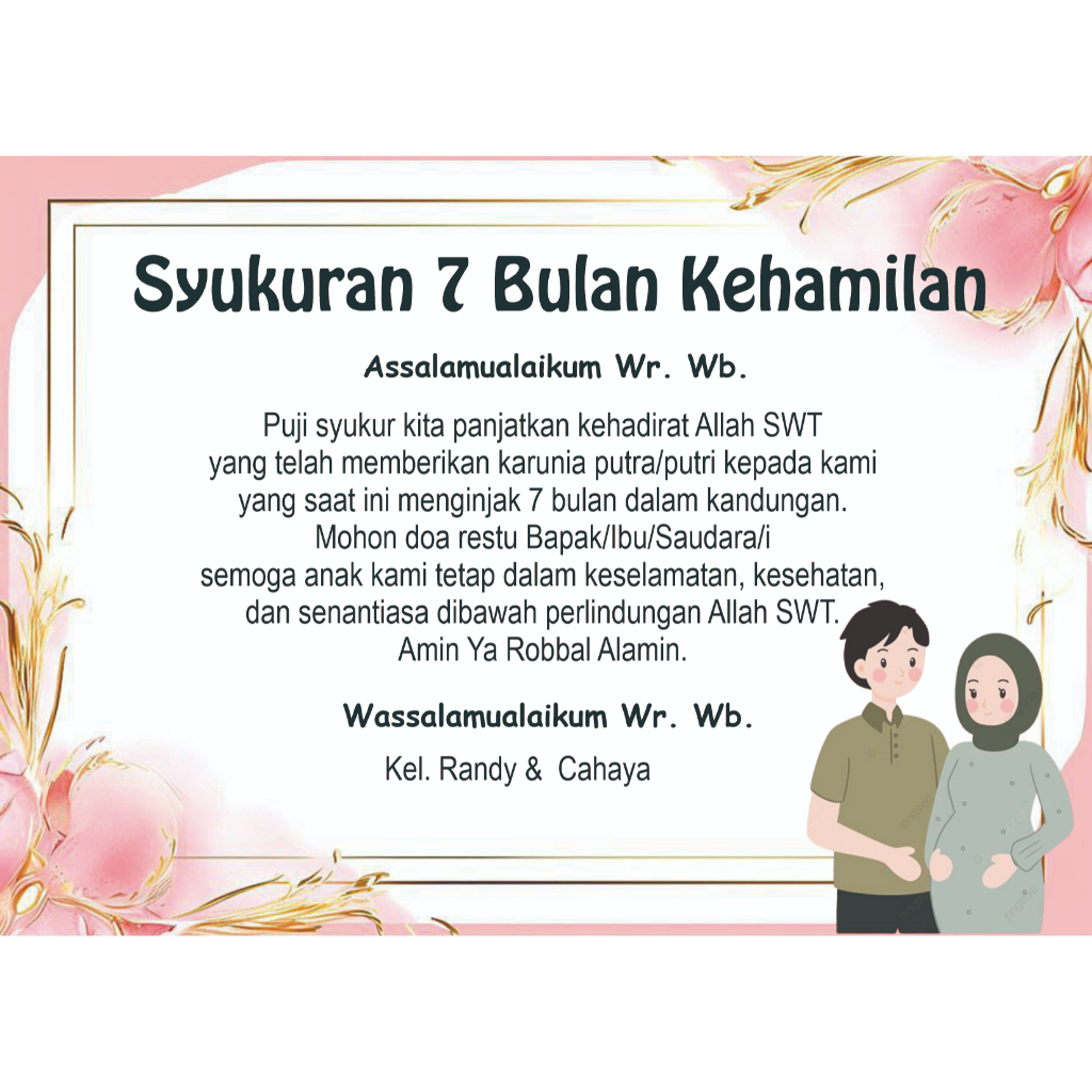 Jual STIKER LABEL SYUKURAN KEHAMILAN 4/7 BULANAN | Shopee Indonesia