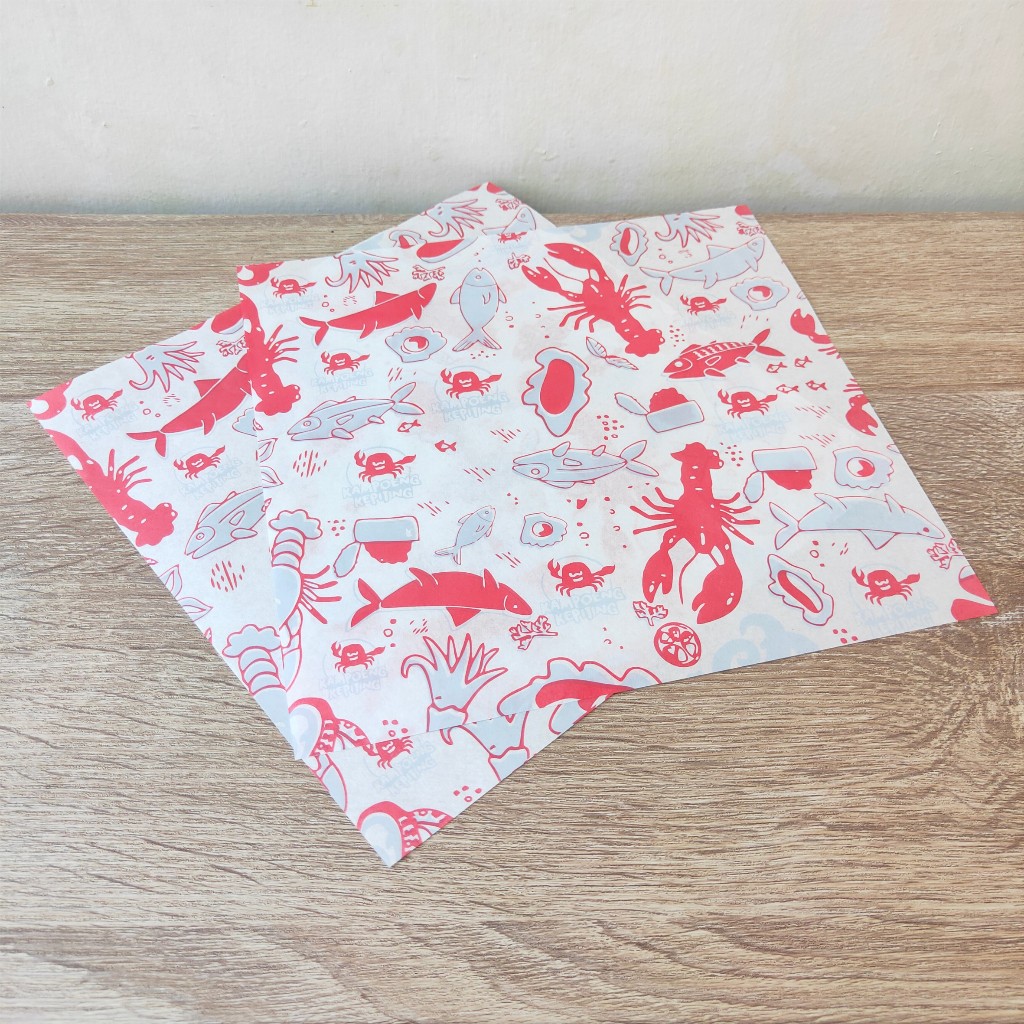 Jual CUSTOM Kertas Roti 29 x 64 cm - Wrap Paper / Kertas Bungkus ...