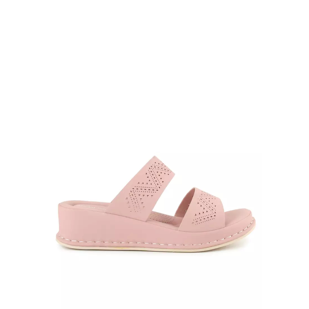 Jual Studio Nine Ladies Shoes - Wedges Sandals SNL 10179 Pink | Shopee ...