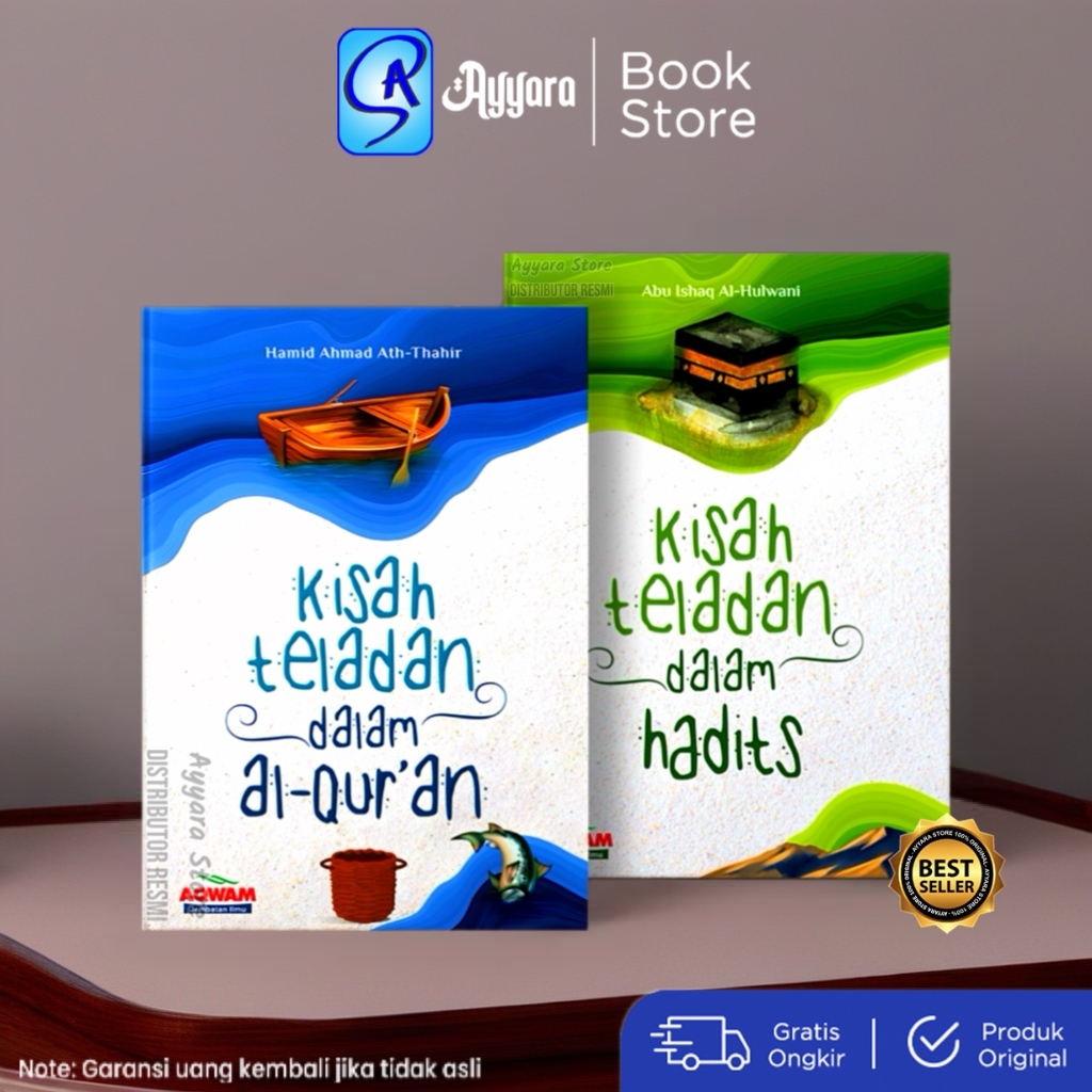Jual Paket Kisah Teladan Dalam Al Quran Dan Kisah Teladan Dalam Hadits 1 Set 2 Buku Original ...