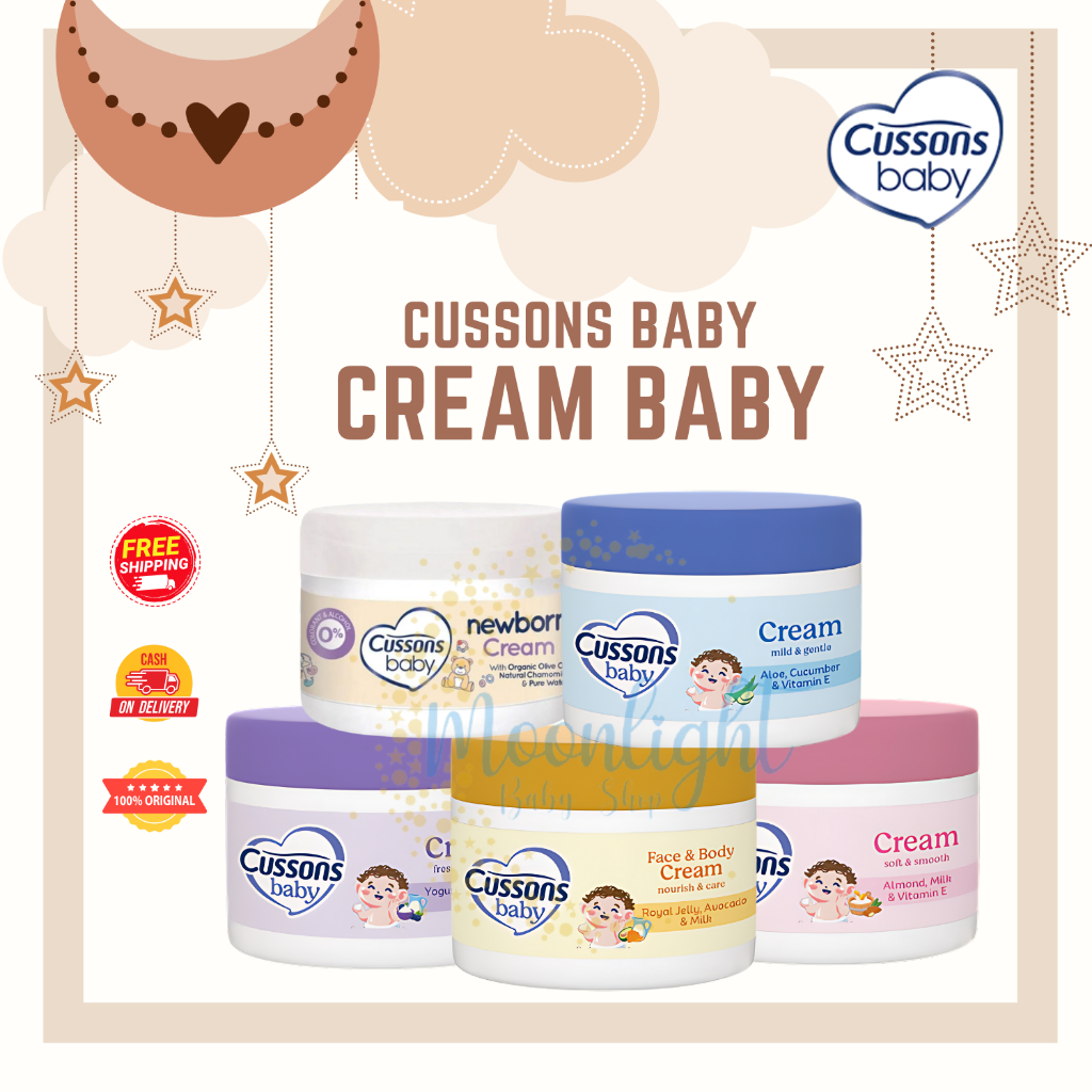 Jual Cussons Baby Cream Krim Bayi 50gr 100gr | Shopee Indonesia