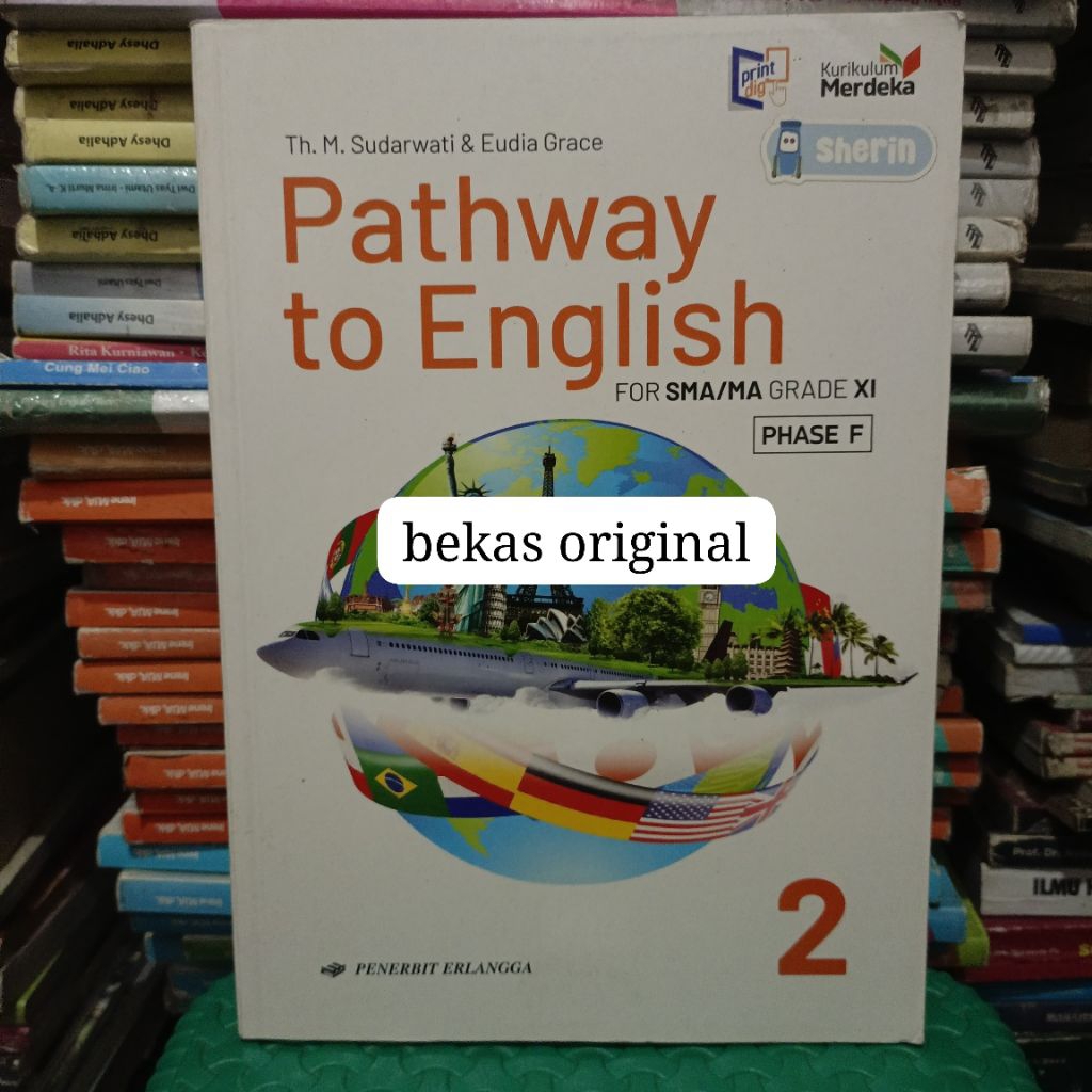 Jual Pathway to English SMA Kelas XI 2 Fase F Kurikulum Merdeka Penerbit Erlangga | Shopee Indonesia