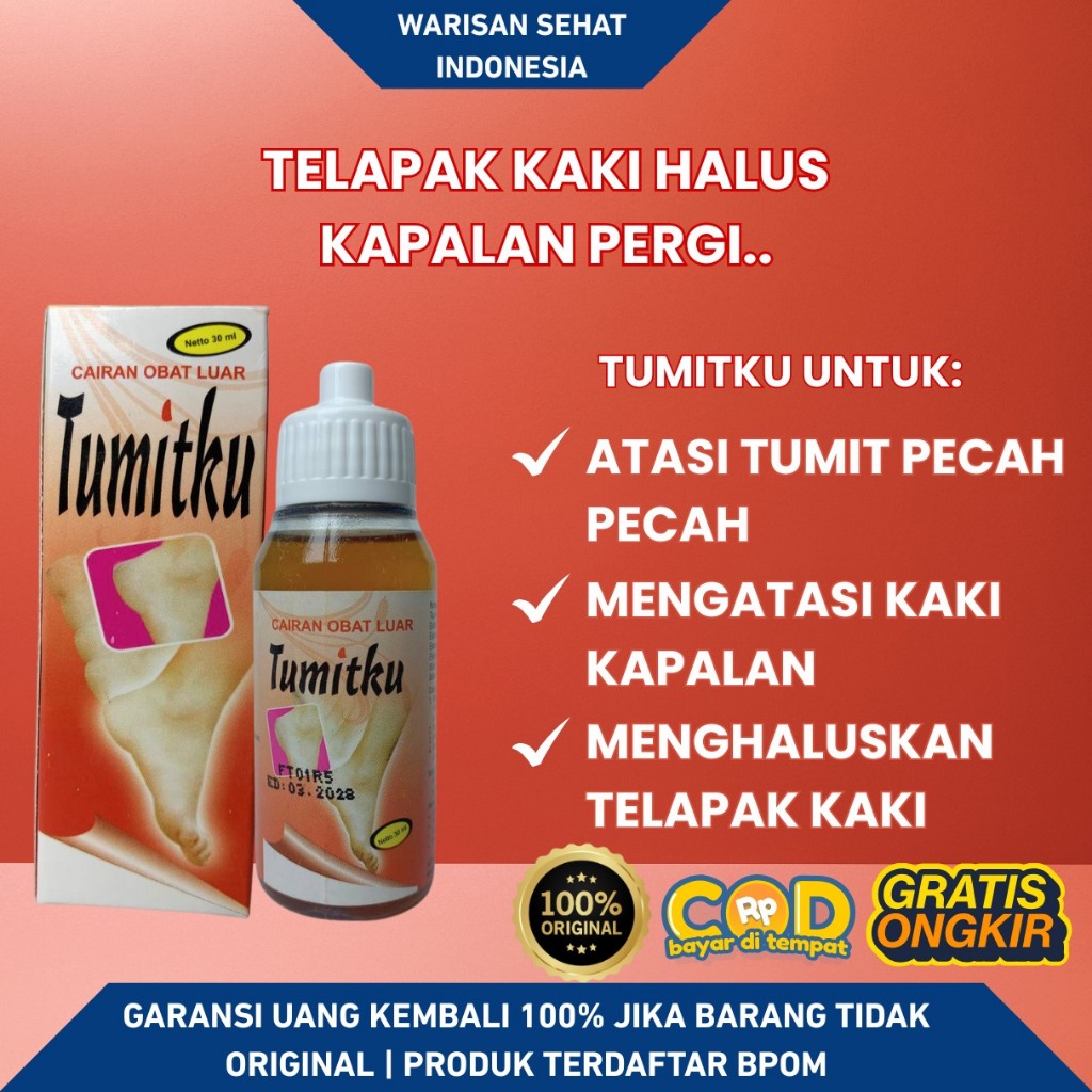 Jual Tumitku Obat Atasi Kaki Pecah-pecah Kering Kapalan Kasar Kulit ...