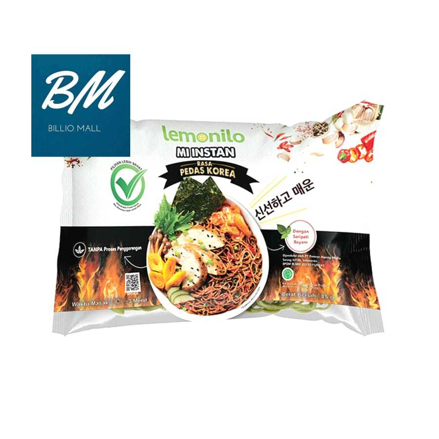 Jual Lemonilo Mie Goreng Pedas Korea Instan 68 gr | Shopee Indonesia