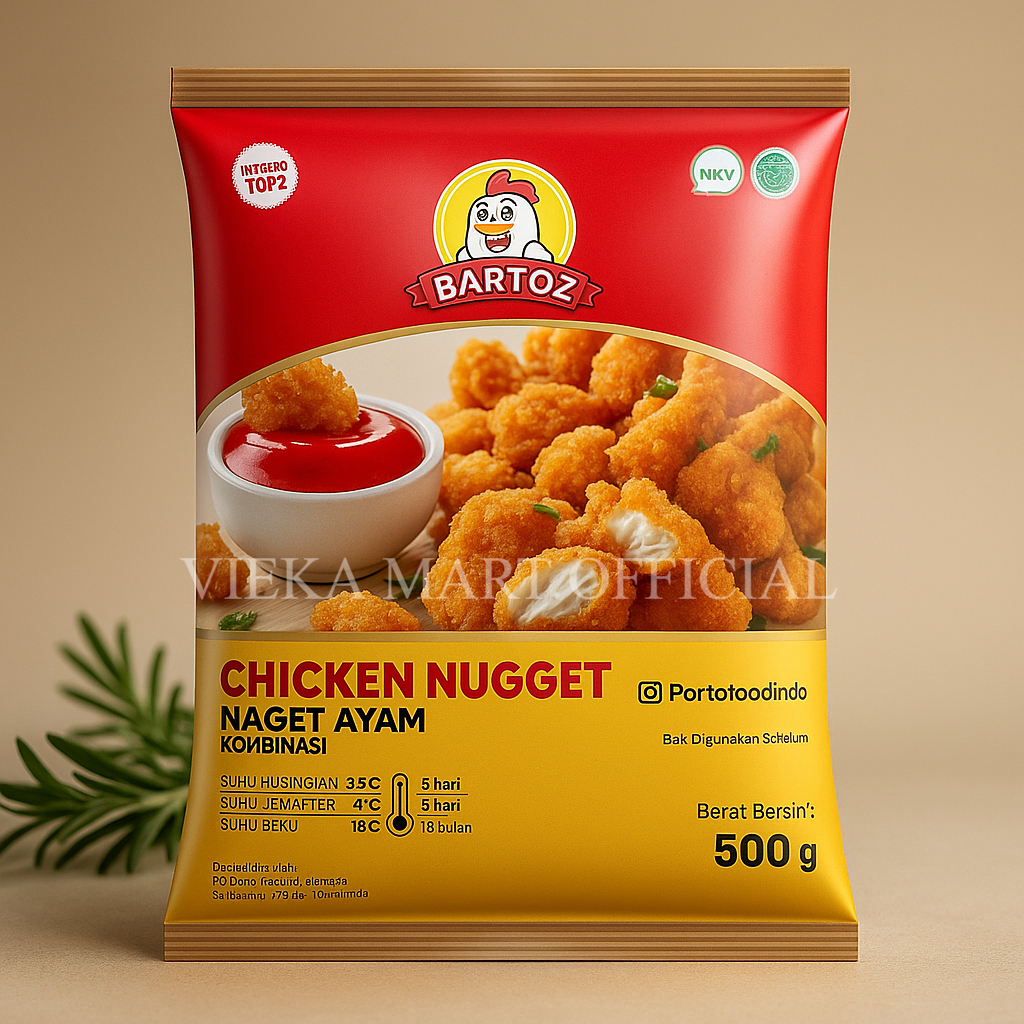 Jual BARTOZ Chicken Nuggets 500gr | Shopee Indonesia