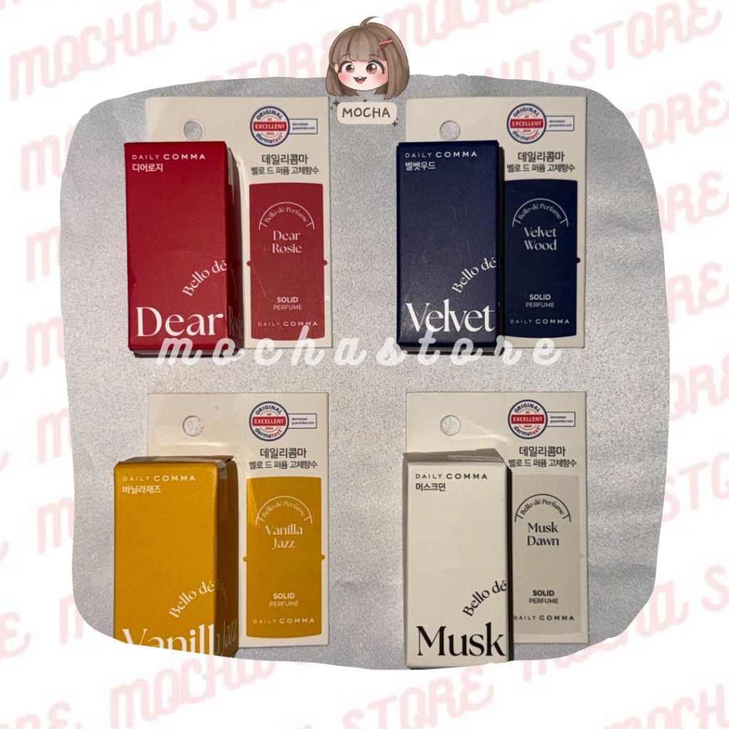 Jual [ READY ] DAILY COMMA BELLO DE PERFUME SOLID PERFUME 4.7g DAISO ...