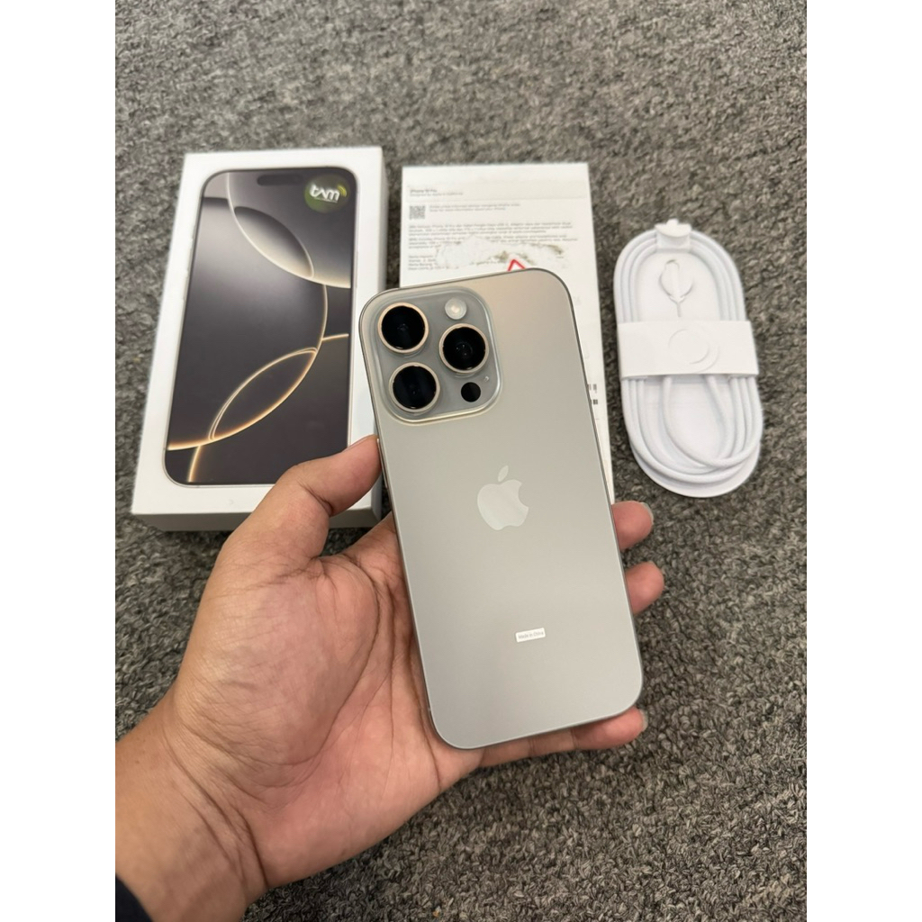 Jual iphone 16 pro 256gb ibox super likenew | Shopee Indonesia