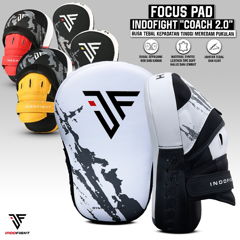 Jual Punching Pad Indofight Boxing Pad Tinju Focus Mitt Target Pad ...