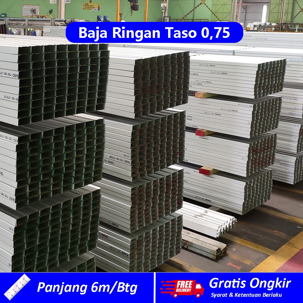 Jual Taso Baja Ringan / Taso 0,75 / Kaso Taso / Kanal C Taso / Baja ...