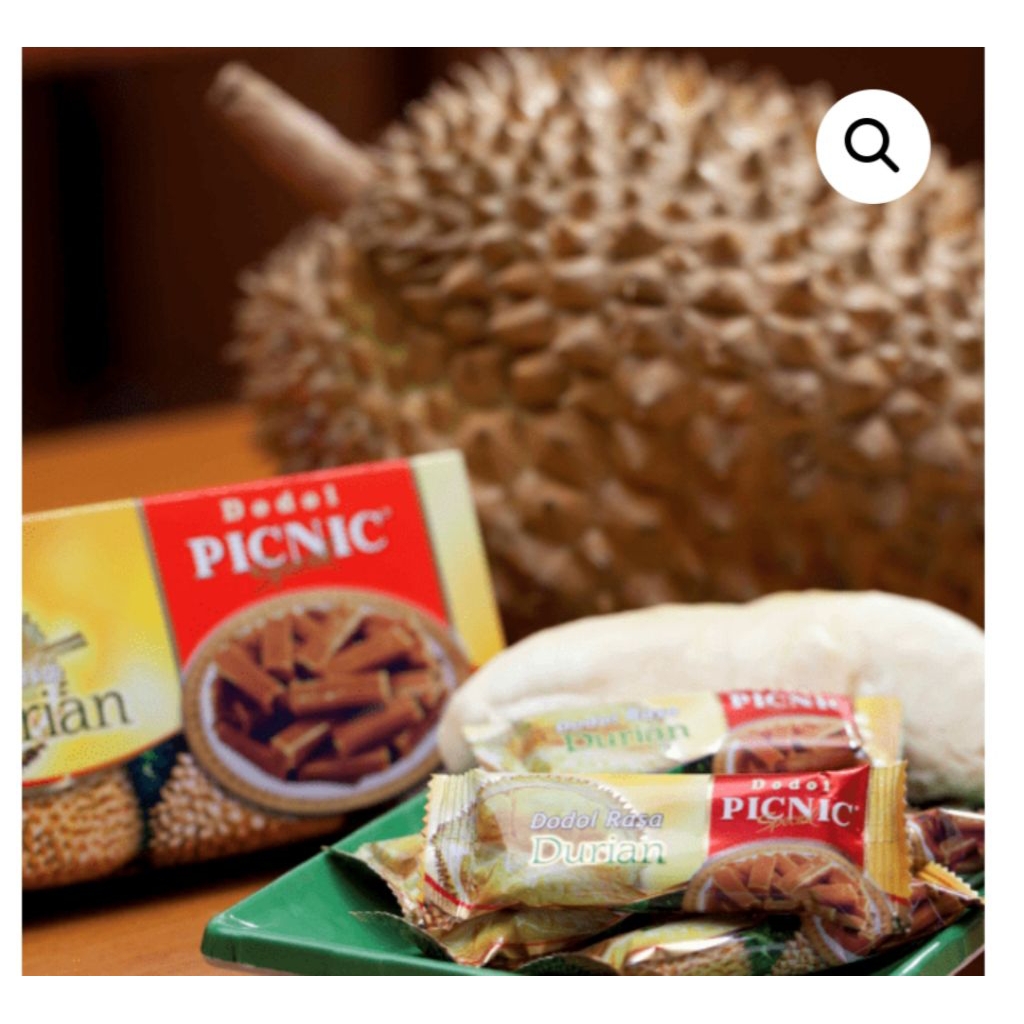Jual Dodol picnic rasa durian kekinian 200g juaranya dodol khas Garut ...