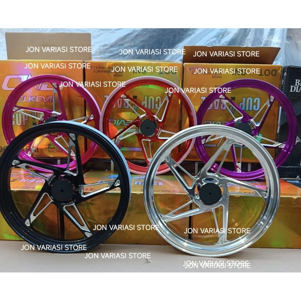 Jual VELG RACING ORIGINAL DND X5 X-5 CNC BINTANG LAUT K-SPEED 185x14 ...