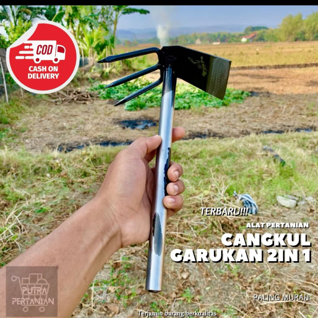Jual Cangkul Garuk mini Multifungsi 2 in 1 | Shopee Indonesia
