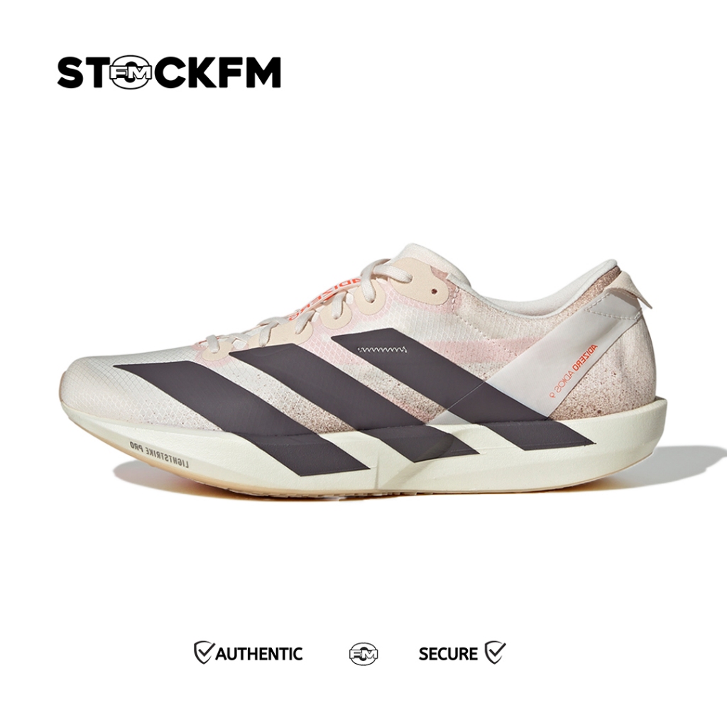 Jual Adidas Adizero Adios 9 Chalk White Grey Strata Impact Orange ...