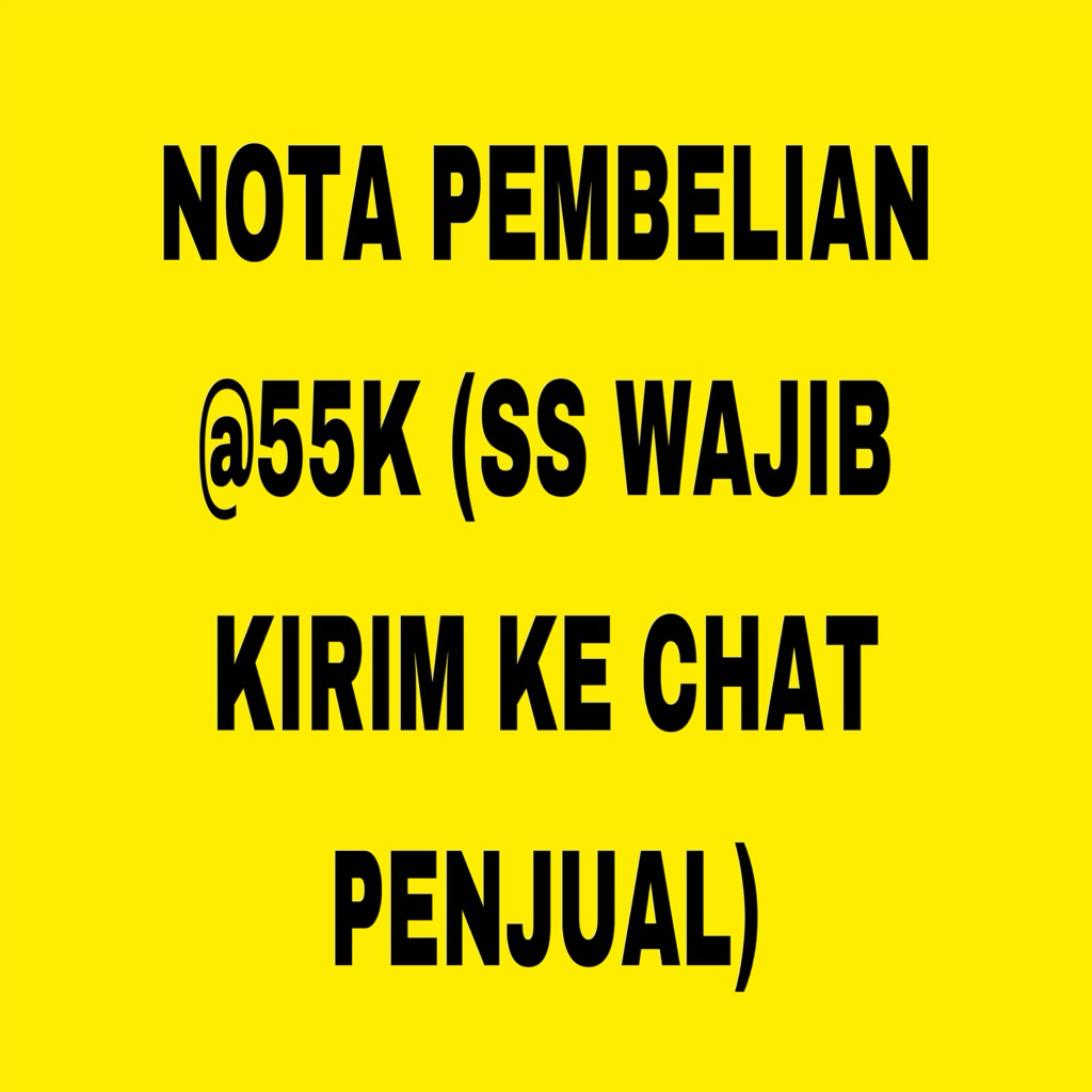 Jual nota pembelian tas @55k | Shopee Indonesia