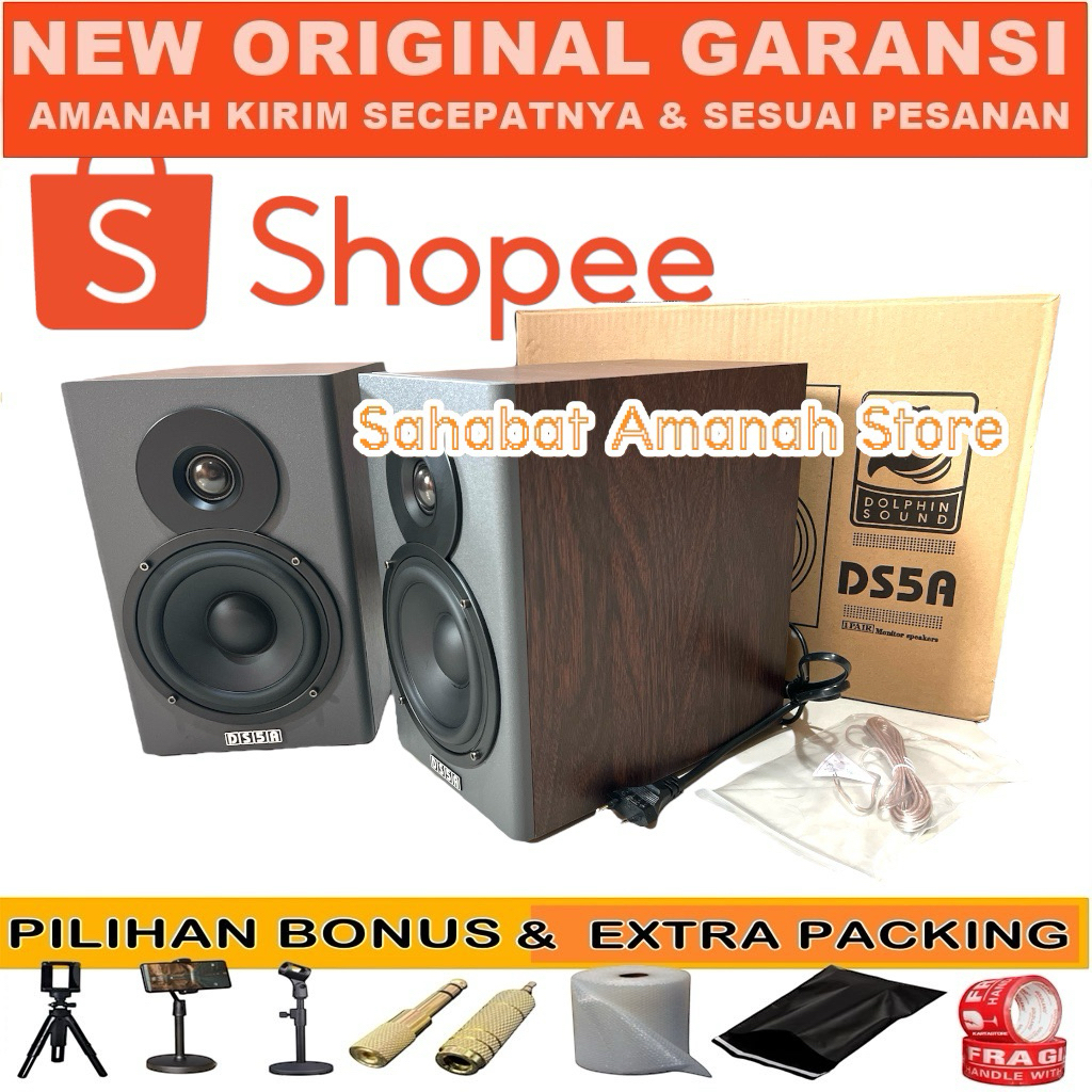 Jual NEW ORIGINAL GARANSI 1 TAHUN DOLPHIN SOUND ISK DS5A MK6 SPEAKAR ...