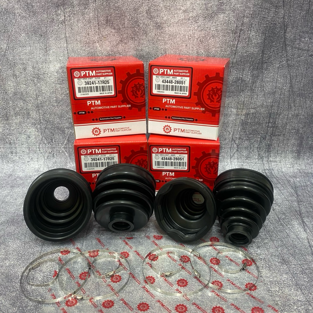 Jual Boot As Roda Dalam dan Luar atau Boot CV Joint 1Set 4Pcs Toyota ...