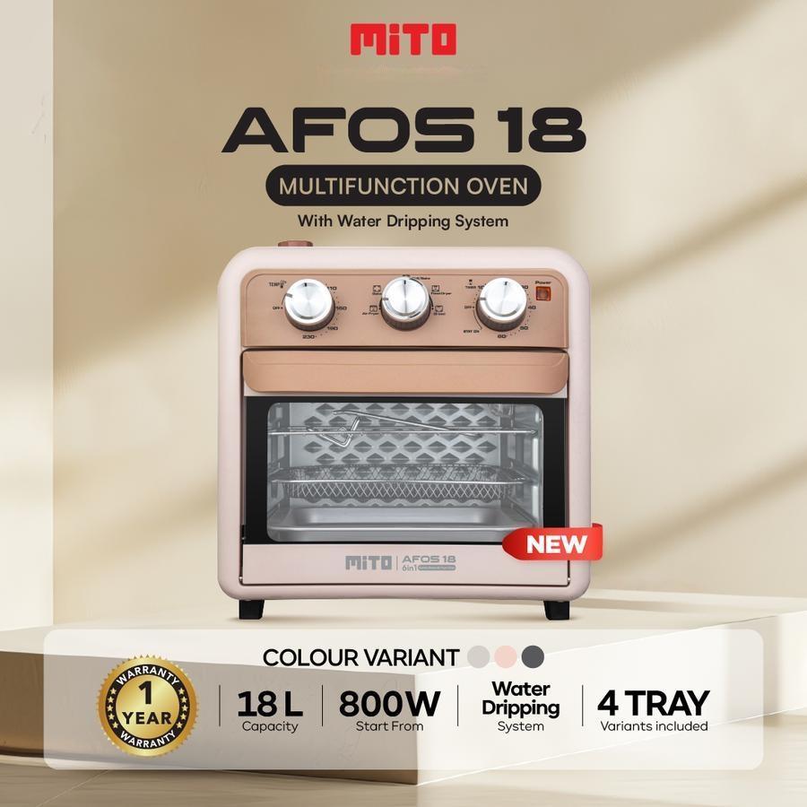 Jual MITO Oven Air Fryer AFOS18 Electric Oven Multifunction with Water Dripping System 18L AFOS ...