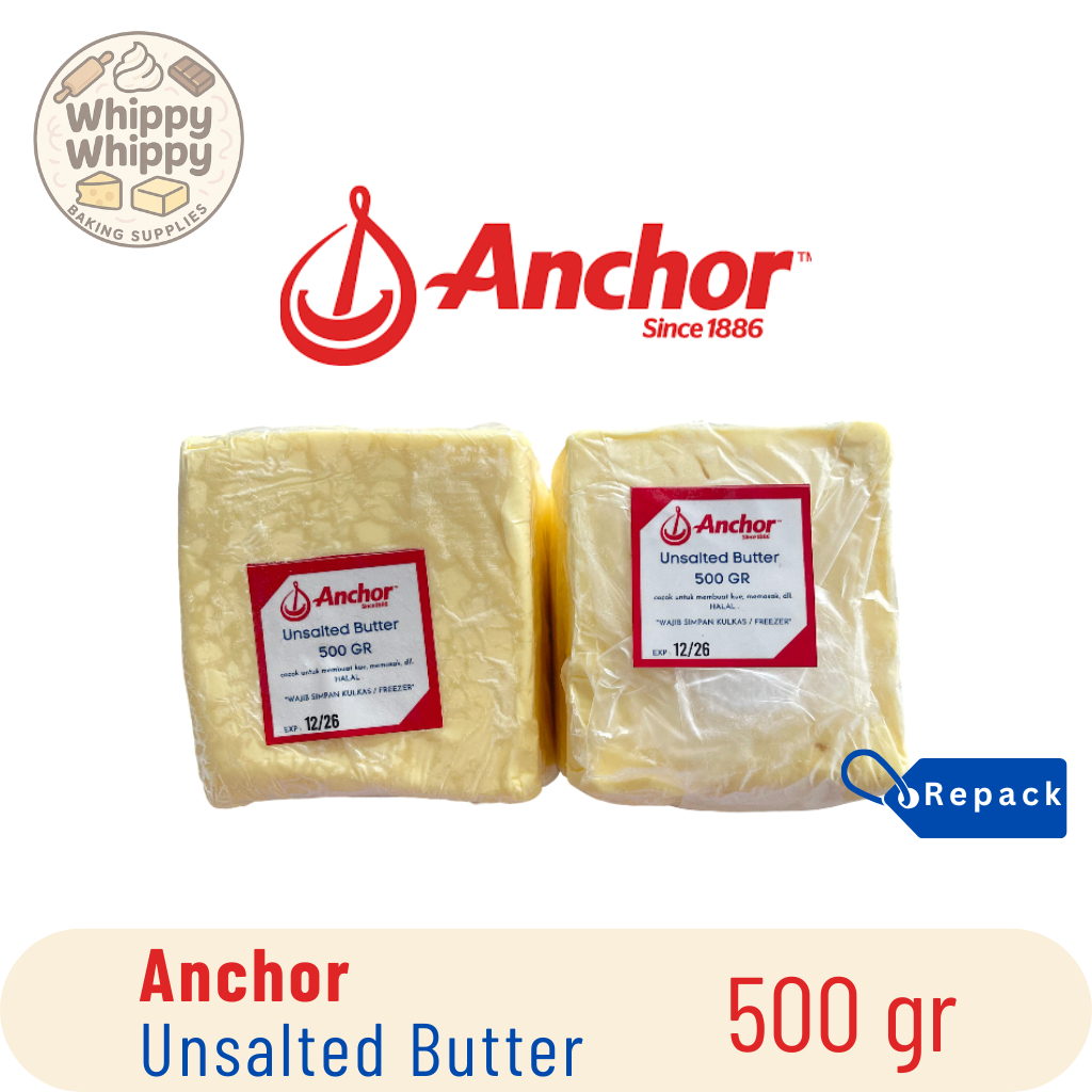 Jual Anchor Unsalted Butter 500gr | Shopee Indonesia