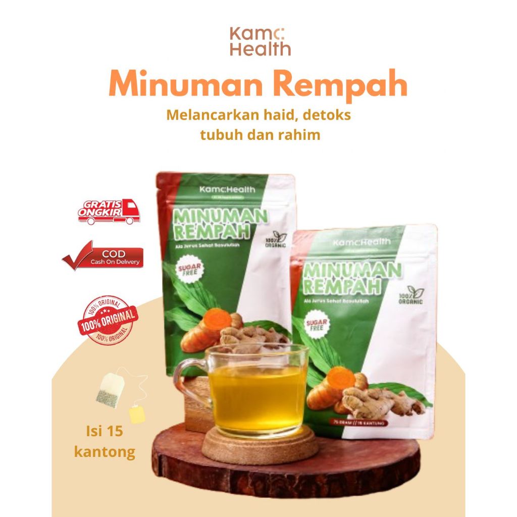 Jual Kama Health Minuman Rempah |Ramuan Praktis | Pelancar Haid | Detox ...