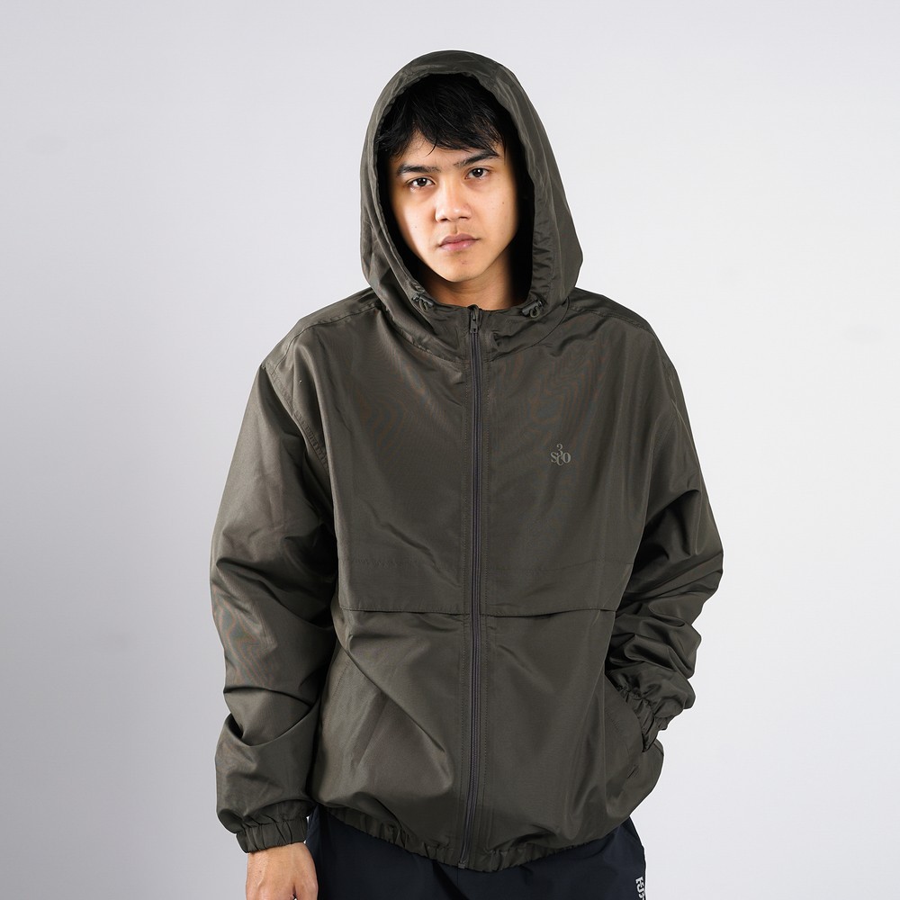 Jual 3Second Jaket Pria Zipper Hoodie Regular Fit Polyester Parasol HP ...