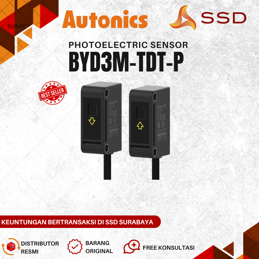 Jual Photoelectric Sensor Autonics BYD3M-TDT-P | Shopee Indonesia