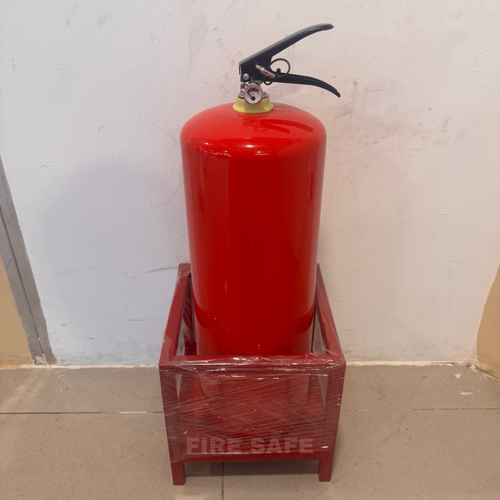 Jual Dudukan APAR Powder 25x25cm / Rak Besi Hollow / Tempat Tabung ...