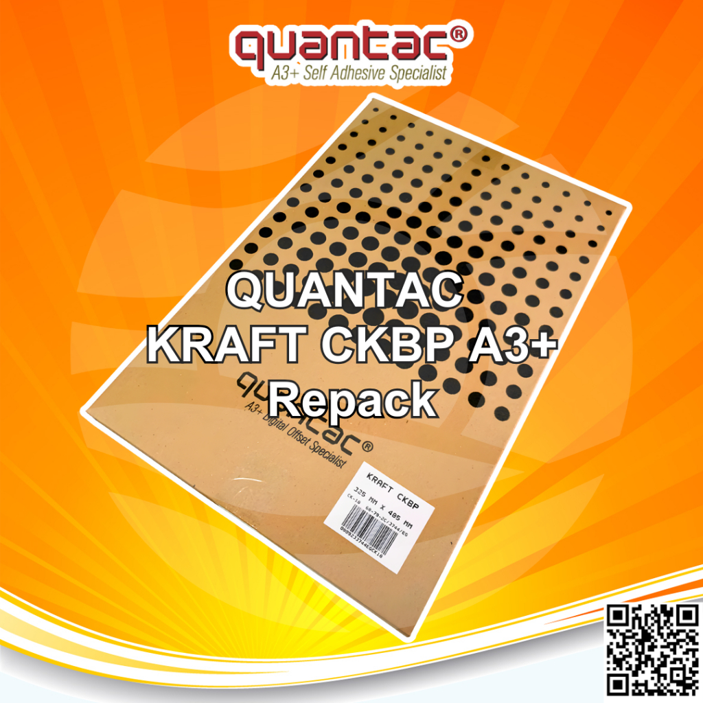 Jual QUANTAC KRAFT CKBP Sticker A3+ Stiker Samson Coklat Vintage Label ...
