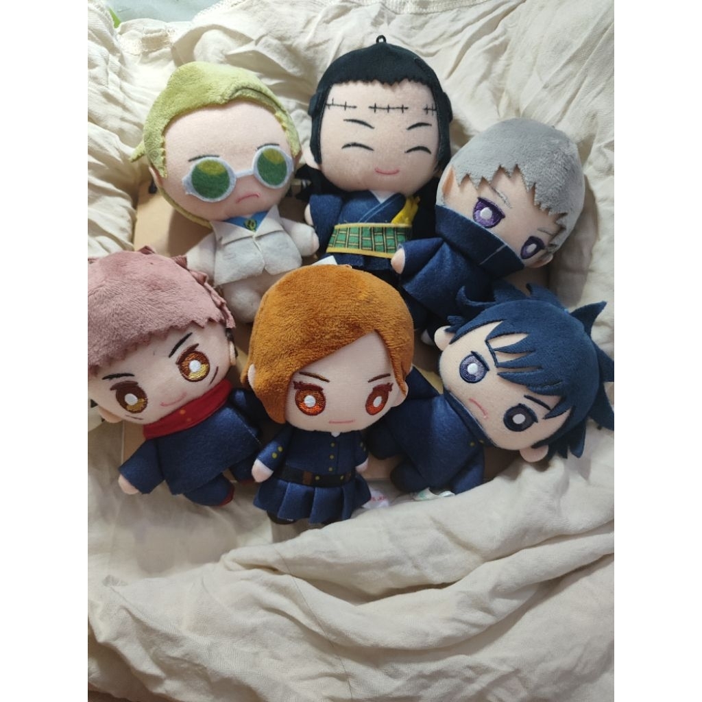 Jual updatee boneka ganci anime jjk jujutsu kaisen gojo, megumi, yuji ...