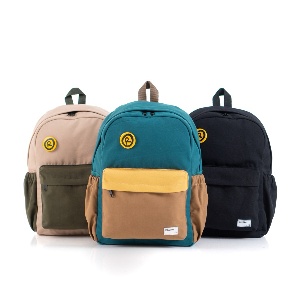 Jual REKA - Medium Monday Backpack - Tas Ransel Sekolah Kanvas - Tas ...