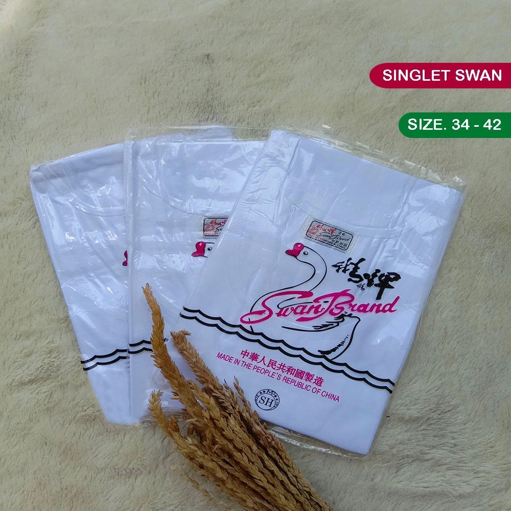 Jual ( 3 Pcs ) SINGLET 61418 SWAN | KAOS DALAM SWAN | Singlet Dewasa ...