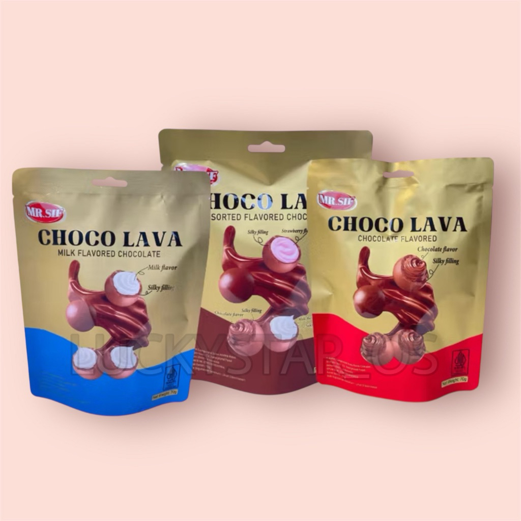 Jual MR SIF CHOCO LAVA 70GR CHOCOLATE / MILK CHOCOLATE / ASSORTED ...