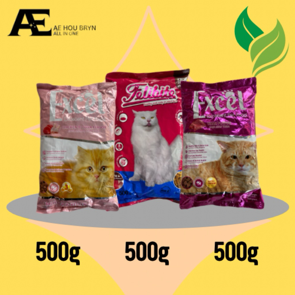 Jual makanan kucing/ sentrat kucing excel dan felibite | Shopee Indonesia