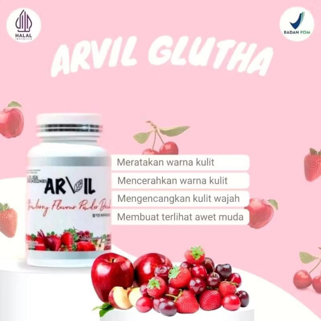 Jual Arvil Solusi Untuk Mencerahkan kulit wajah (GRATIS ONGKIR ...