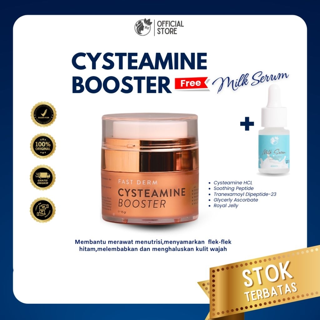 Jual Fast Derm Cysteamine Booster ~ Krim Flek | Shopee Indonesia